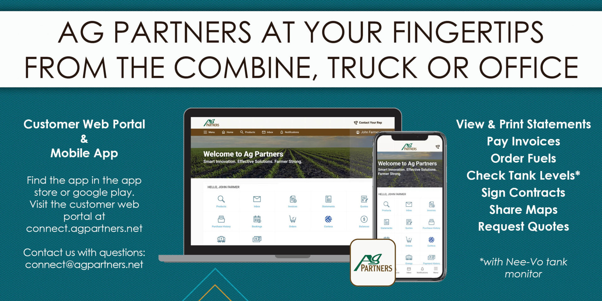 NEW Tool for Ag Partners Customers - Ag Partners
