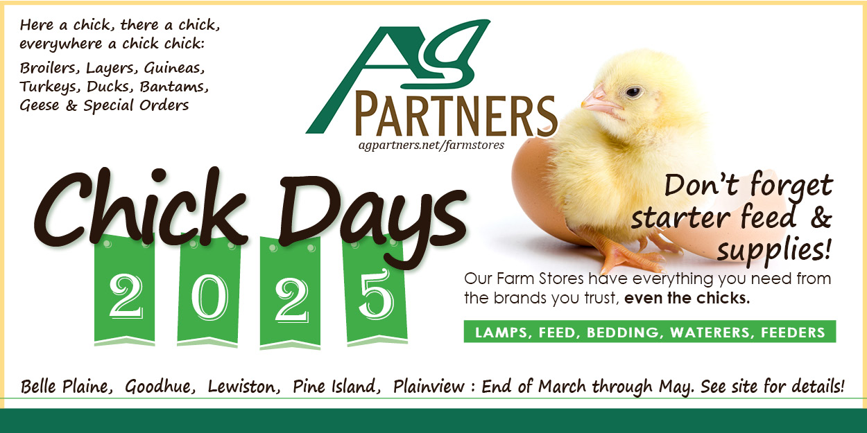 2025 Chick Days are Here! - Ag Partners